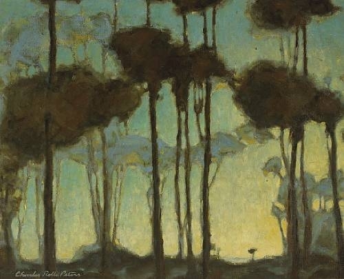 Charles Rollo Peters | Light beyond the trees | MutualArt