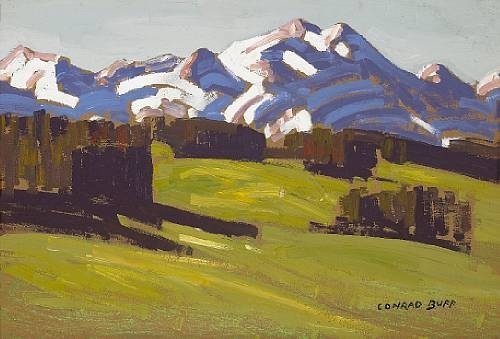 Conrad Buff | Alpine scene | MutualArt