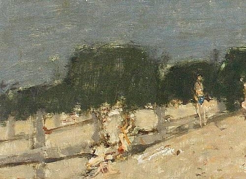 William Brooker | On the beach | MutualArt