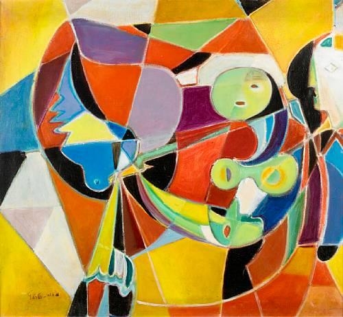 Menachem Helholz-Or | A cubist fragmentation | MutualArt