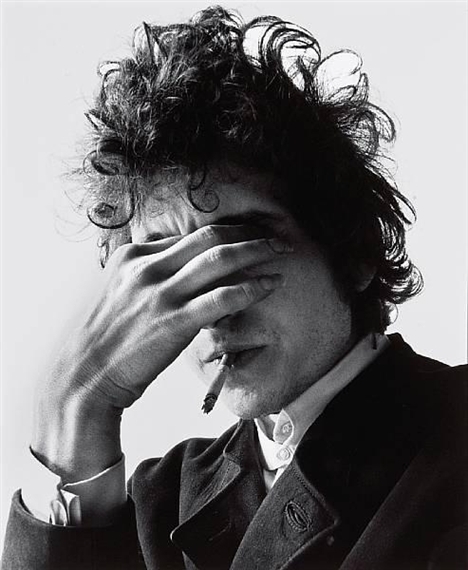 Jerry Schatzberg | Bob Dylan Smoking (Circa 2005) | MutualArt