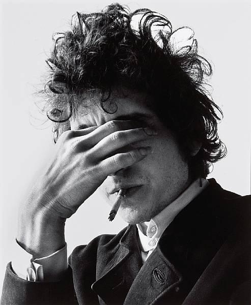Jerry Schatzberg | Bob Dylan Smoking (Circa 2005) | MutualArt