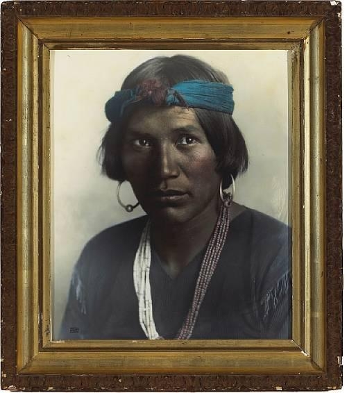 Carl Moon | A Group of Four Portraits | MutualArt