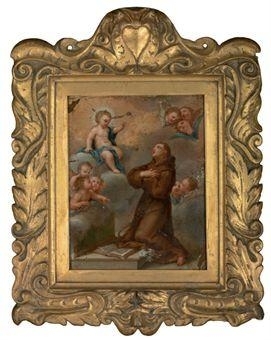 Sebastiano Conca | Saint Anthony of Padua's vision of the Christ Child ...