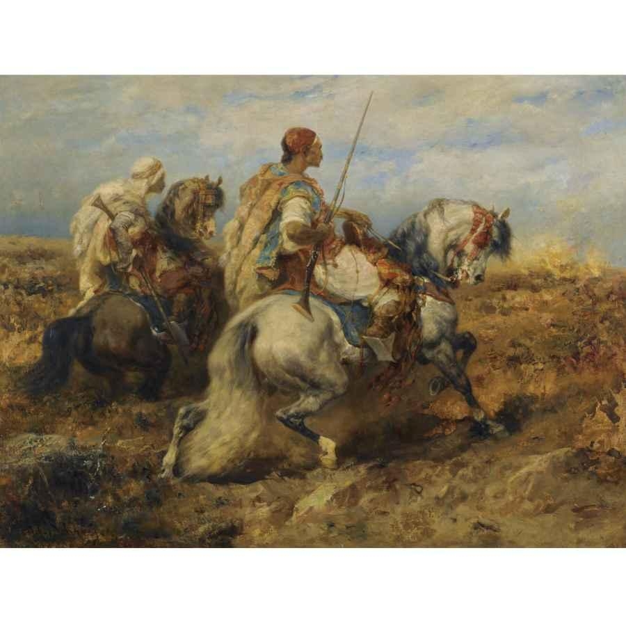 Christian Adolph Schreyer | THE CHARGE | MutualArt