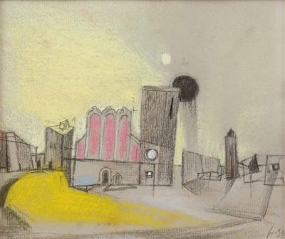 Fritz Fröhlich | Italienische Stadt (1996) | MutualArt
