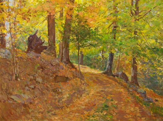 William Forsyth | Autumn Scene | MutualArt