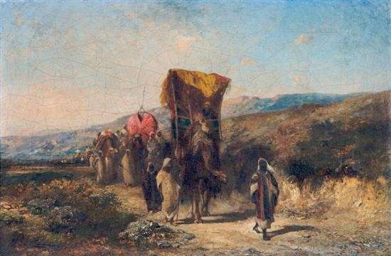 Honore Boze | Arab Caravan | MutualArt
