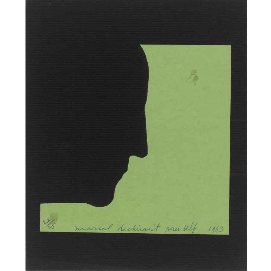 Marcel Duchamp | SELF-PORTRAIT IN PROFILE | MutualArt