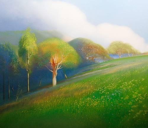 Graham Ovenden | 'Look towards the sea - Morwenstowe' | MutualArt