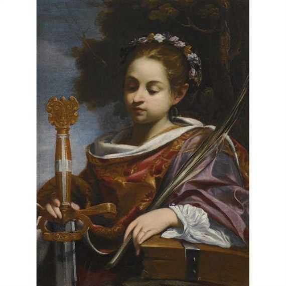 Vouet Simon | SAINT CATHERINE OF ALEXANDRIA | Artwork performance at ...