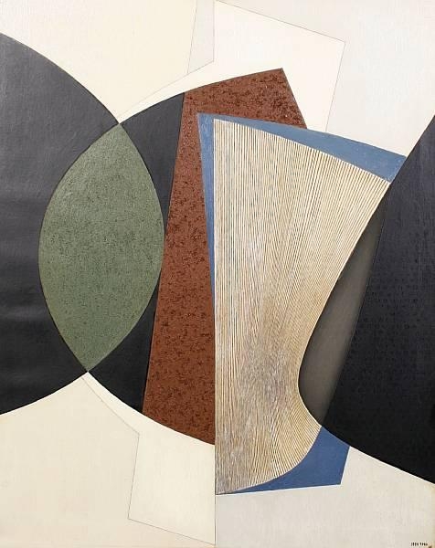 Jean Rets | Abstract grey and black | MutualArt