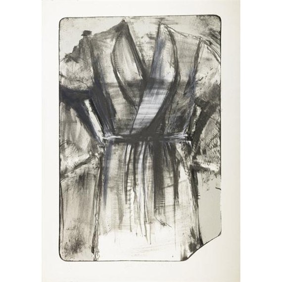 Jim Dine | A Robe Against the Desert Sky (1979) | MutualArt