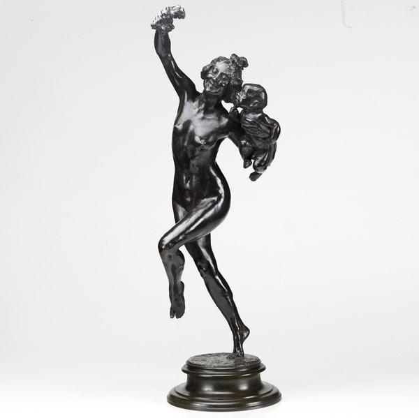 Frederick William MacMonnies | Bacchante and Infant Faun (1894) | MutualArt