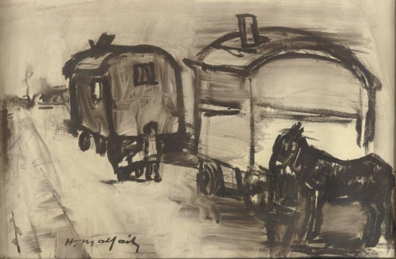 Hubert Malfait | Plowman (1921) | MutualArt