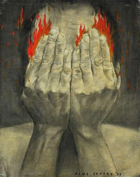 Agus Suwage | Untitled (1999) | MutualArt