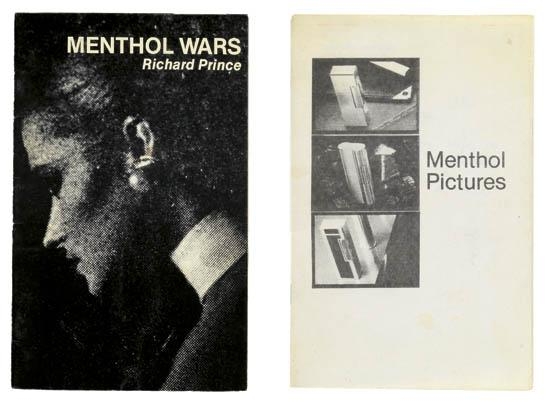 Richard Prince | Menthol Pictures ; War Pictures ; Menthol Wars (1980 ...