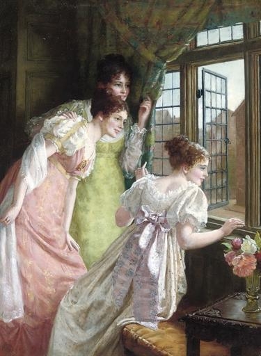 Mary E. Harding | The squire's arrival | MutualArt