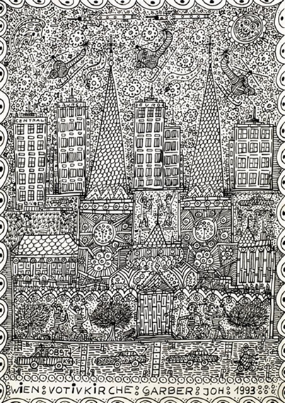 Johann Garber | Wien : Wotivkirche (1993) | MutualArt