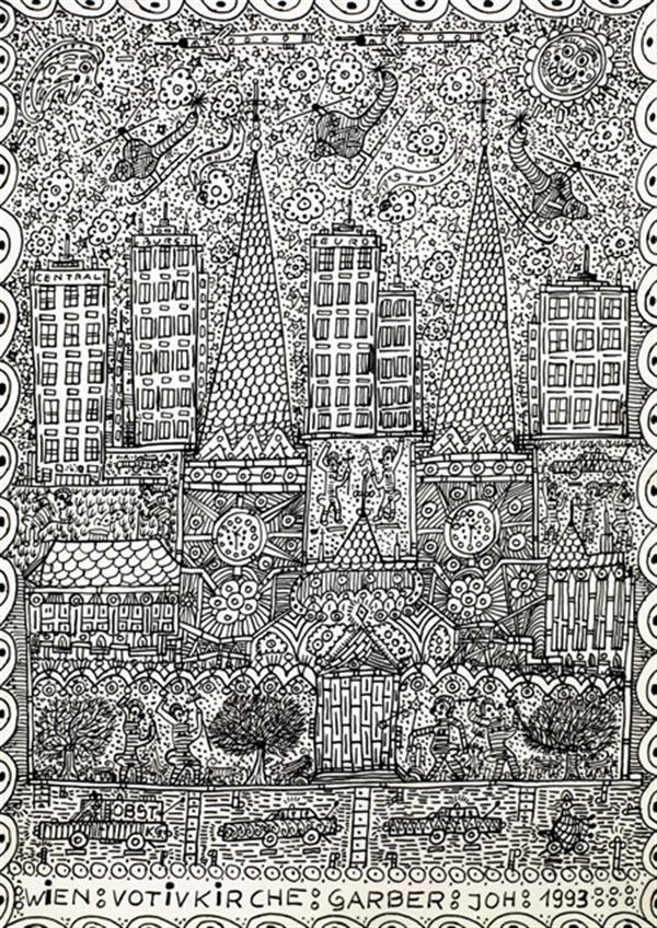 Johann Garber | Wien : Wotivkirche (1993) | MutualArt