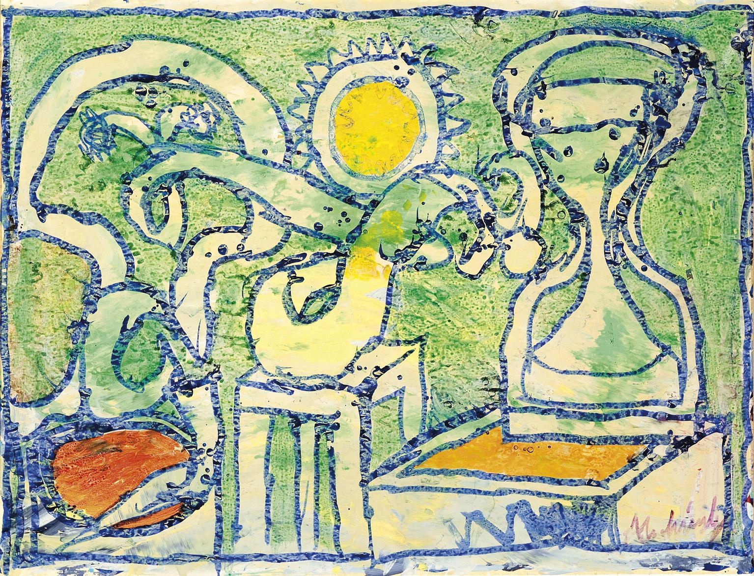 Pierre Alechinsky | RELIEFS ALCHIMIQUES (1969) | MutualArt