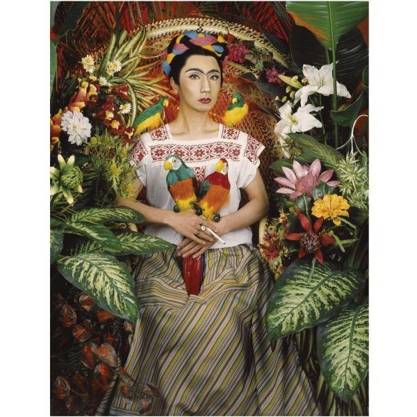 Yasumasa Morimura | AN INNER DIALOGUE WITH FRIDA KAHLO (FOUR PARROTS ...