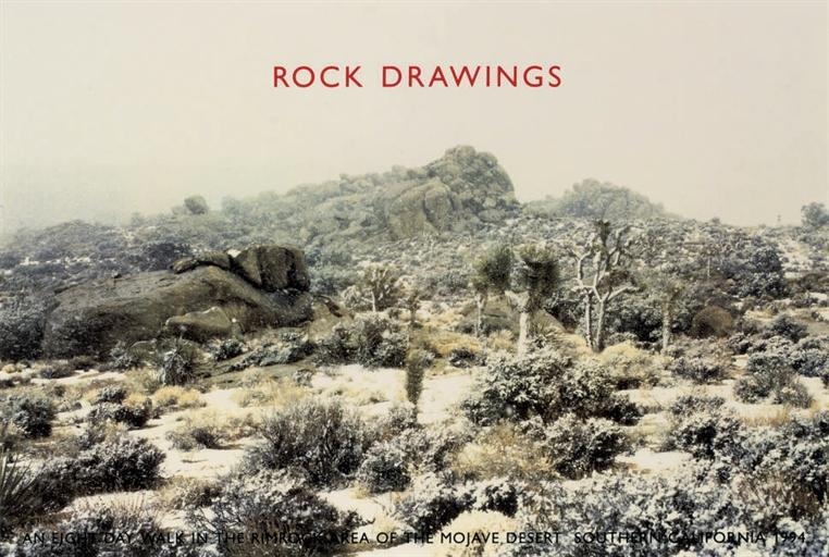 Richard Long | Rock Drawings (1994) | MutualArt