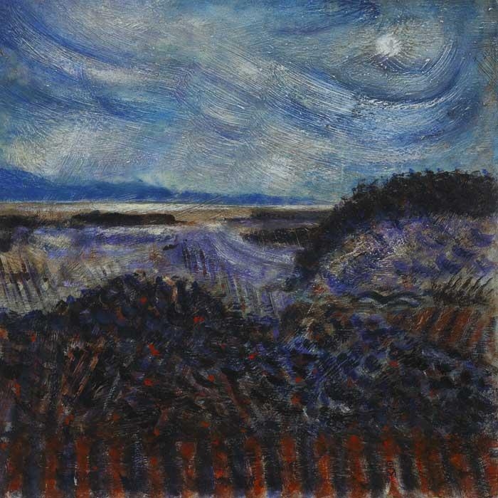 Colin Middleton | WOMAN WITH OWLS (1967) | MutualArt