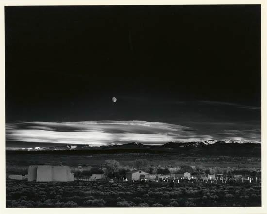 Ansel Adams | Moonrise, Hernandez, New Mexico | MutualArt