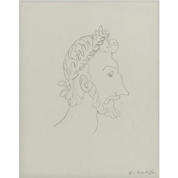 Henri Matisse | PORTRAIT D'OLGA MERSON | MutualArt