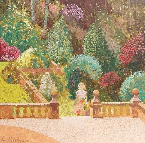 Lionel Bulmer | Comng up the steps | MutualArt
