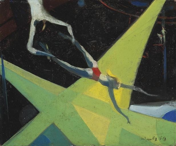 Adham Wanly | Nocturne Dabaka Dancers (1956) | MutualArt