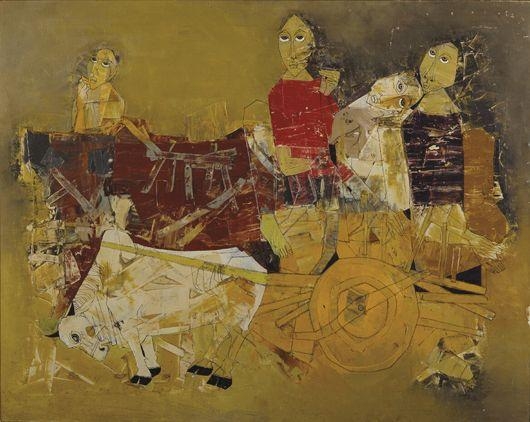 Shanti Dave | No. 2 Pilgrims (1961) | MutualArt