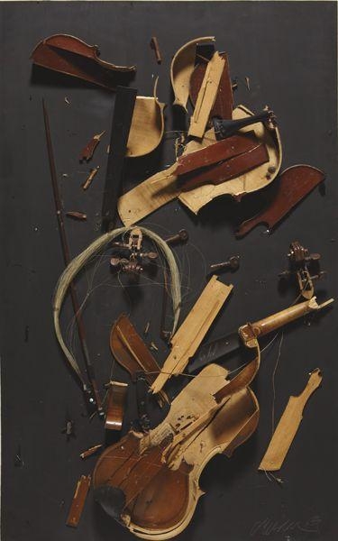 Fernandez Arman | Bach 2 Violin Concerto (1963) | MutualArt