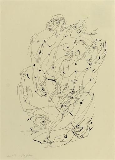 Andre Masson Automatic Drawing 1924