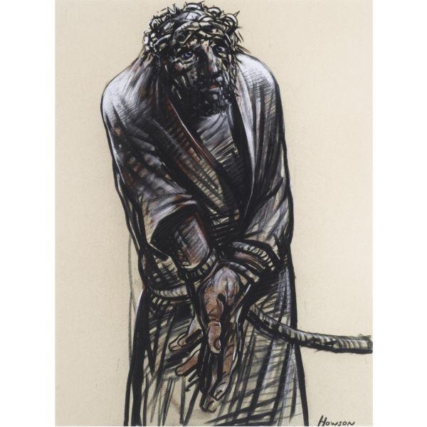 Peter Howson Obe | CHRIST CROWNED WITH THORNS | MutualArt