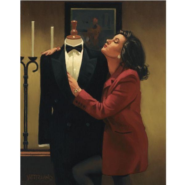 Jack Vettriano | STUDY FOR HEAVEN OR HELL - THE SWEETEST CHOICE | MutualArt