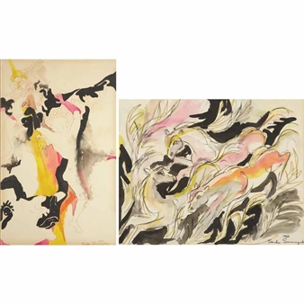 Artworks of Senaka Senanayake (Sri Lankan, 1951)