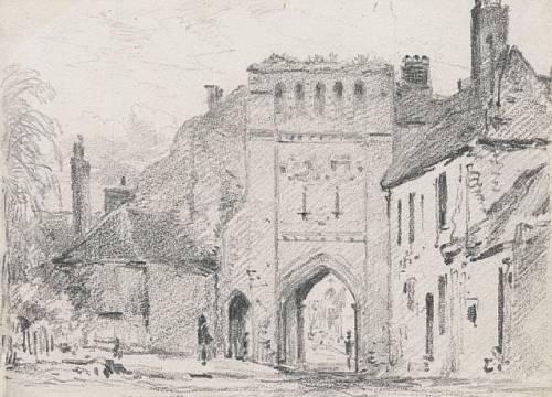 John Constable | The tower of St Michael's church, Framlingham, Suffolk ...