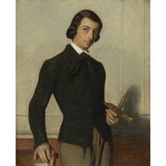 Alexandre Cabanel | PORTRAIT OF THE ARTIST AS A YOUNG MAN (1842 ...