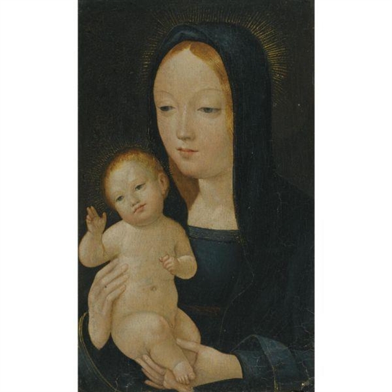 Hispano-Flemish School, 16th Century | VIRGIN AND CHILD (16th Century) | MutualArt