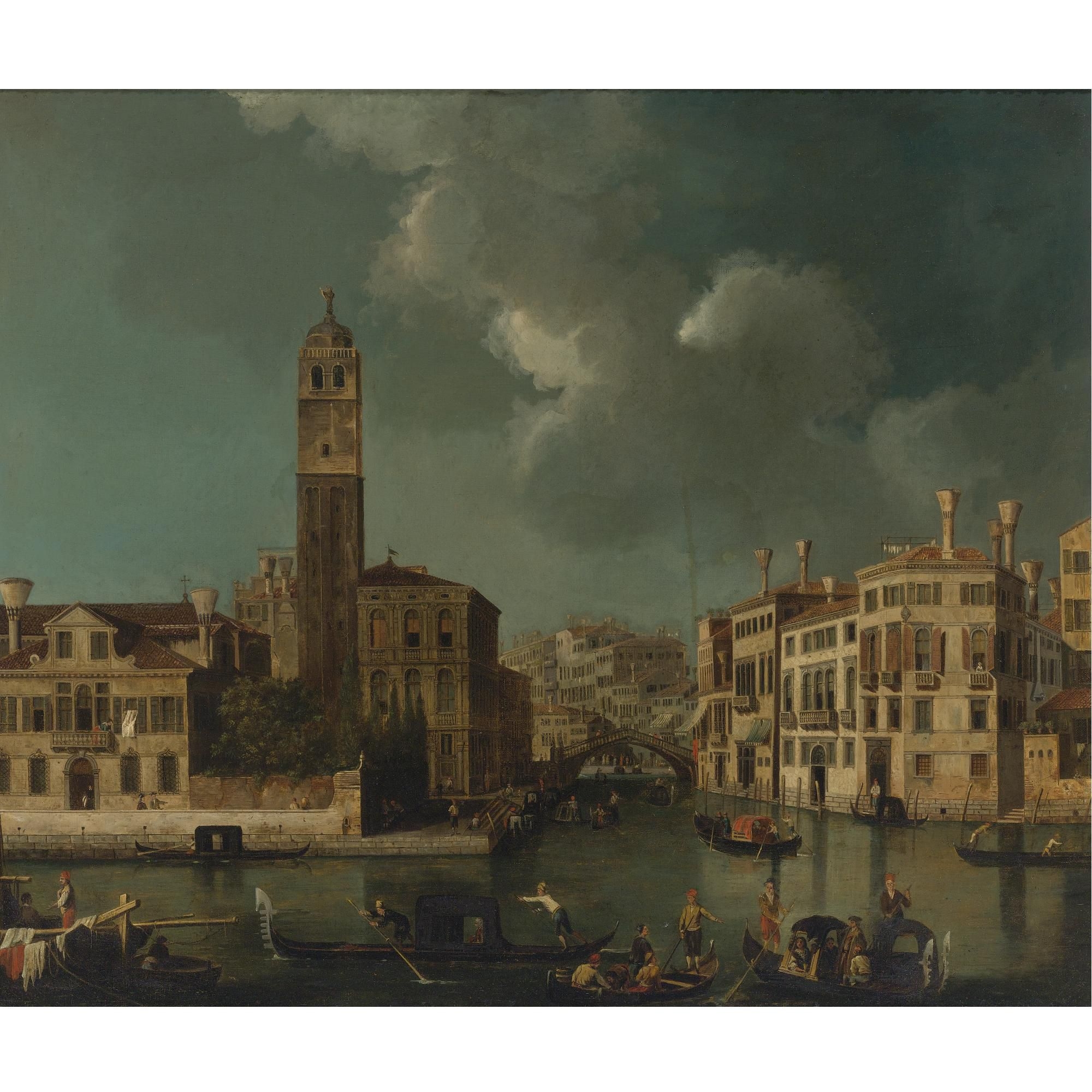 Giovanni Battista Cimaroli | View of the Entrance to the Canareggio ...