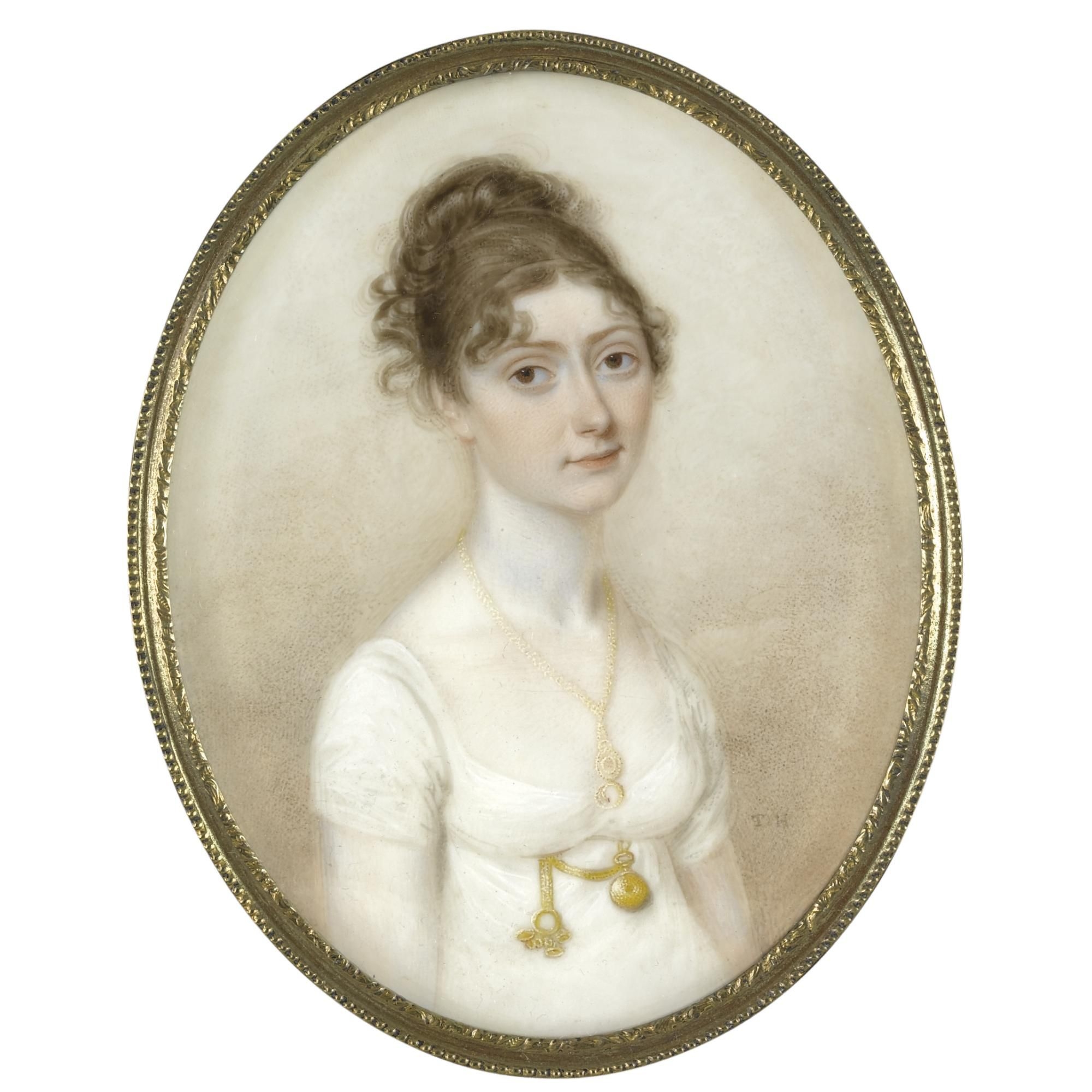 Thomas Hazlehurst | Portrait of Mary Ryding, née Pownall | MutualArt