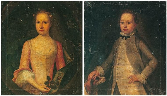 Thomas Bardwell | portrait of master money; and miss money, his sister ...