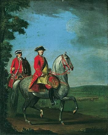 David Morier | equestrian portrait of george iii with a review of ...