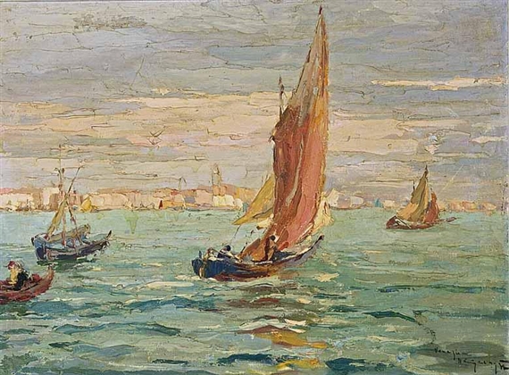 Robert Nadler | A VIEW OF VENICE | MutualArt