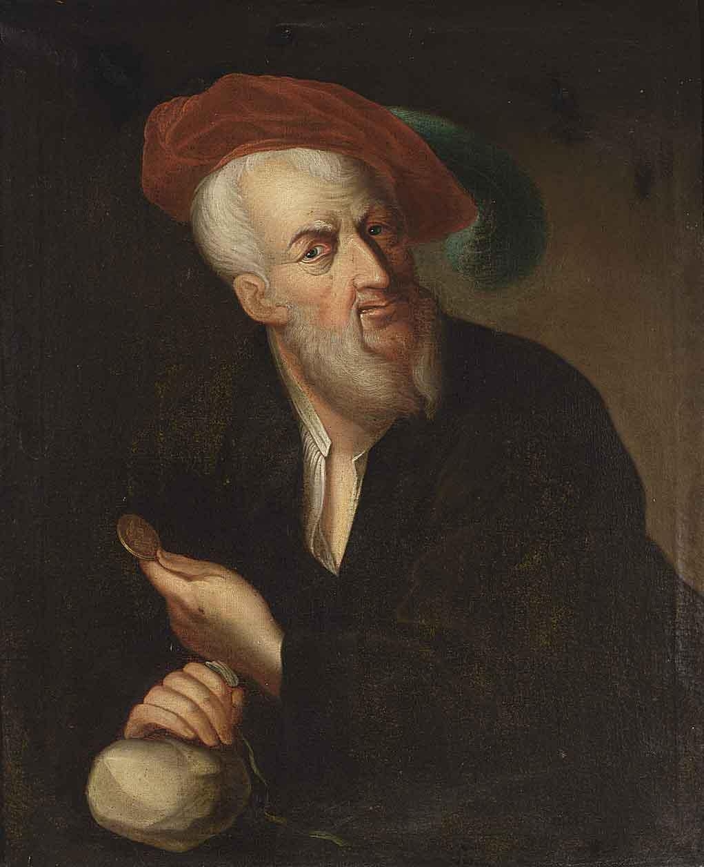 German School, 18th Century | A PERSONIFICATION OF AVARICE | MutualArt