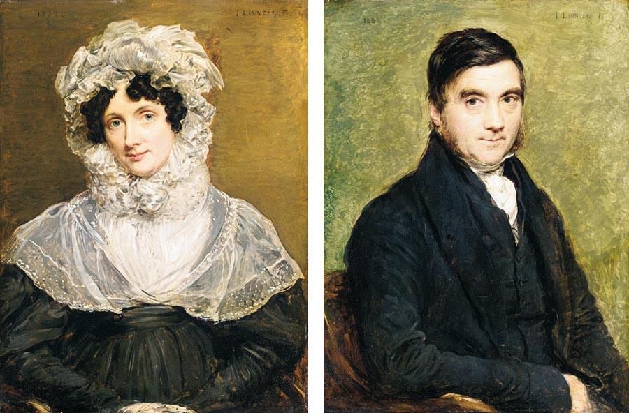 John Linnell the Elder | PORTRAIT OF MR BOLDING, AND HIS WIFE, MRS ...