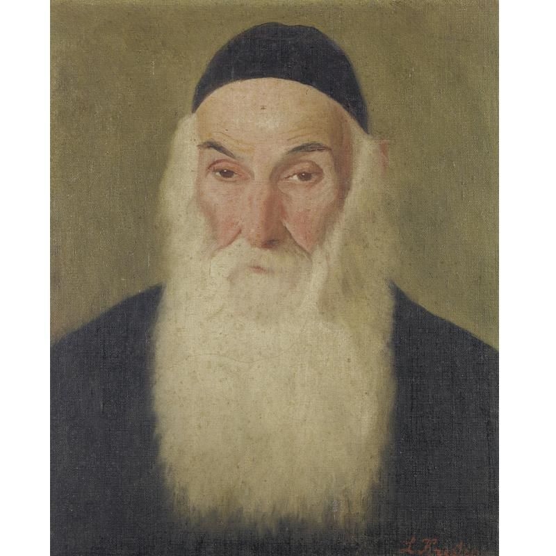 Lazar Krestin | Portrait of a Rabbi | MutualArt
