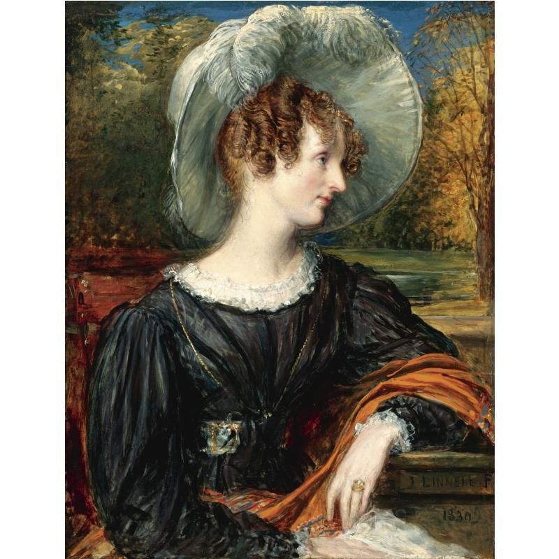 John Linnell the Elder | PORTRAIT OF ANN PEPPER | MutualArt